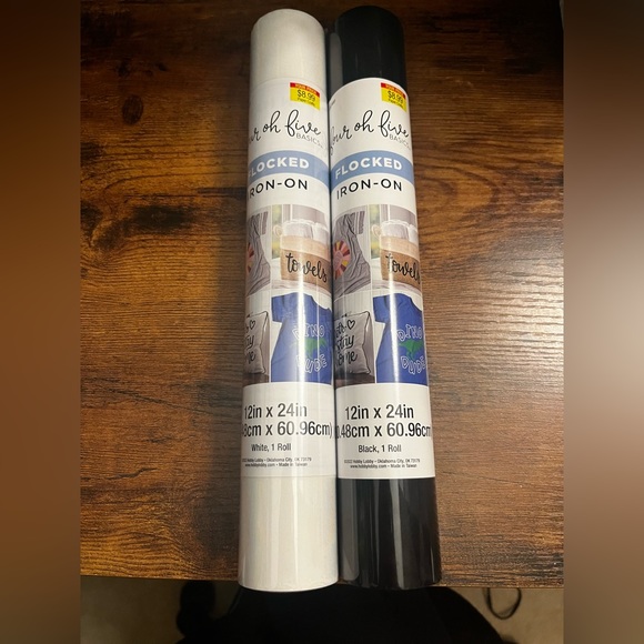 Cricut | Other | Four Oh Five Basics Flocked Iron On For Cricut Or ...